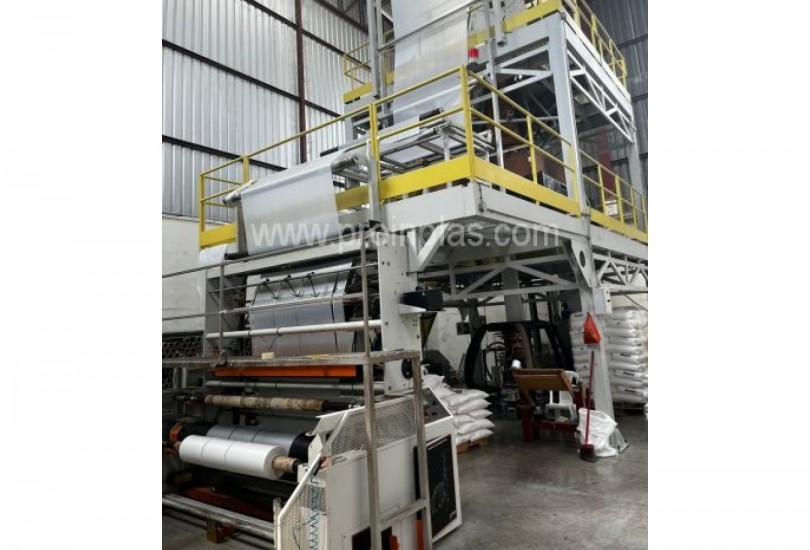 EXT0268 - Extrusora para film de PE soplado | PROINPLAS